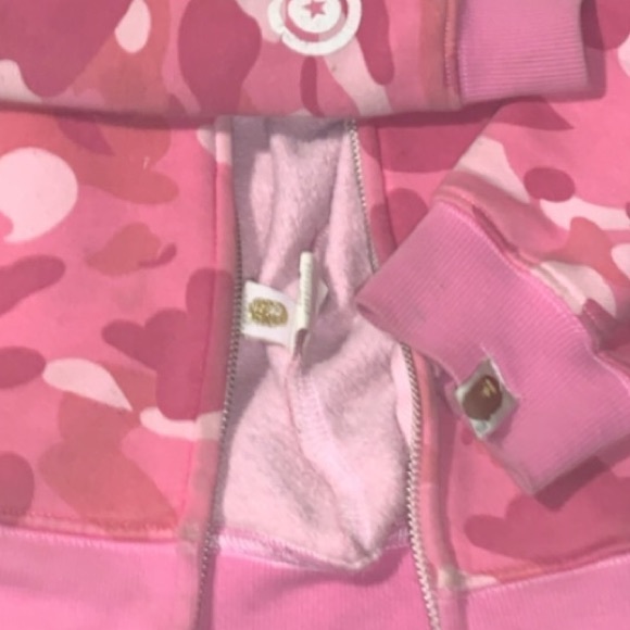 Bape | Jackets & Coats | Abc Pink Camo Bape Hoodie | Poshmark
